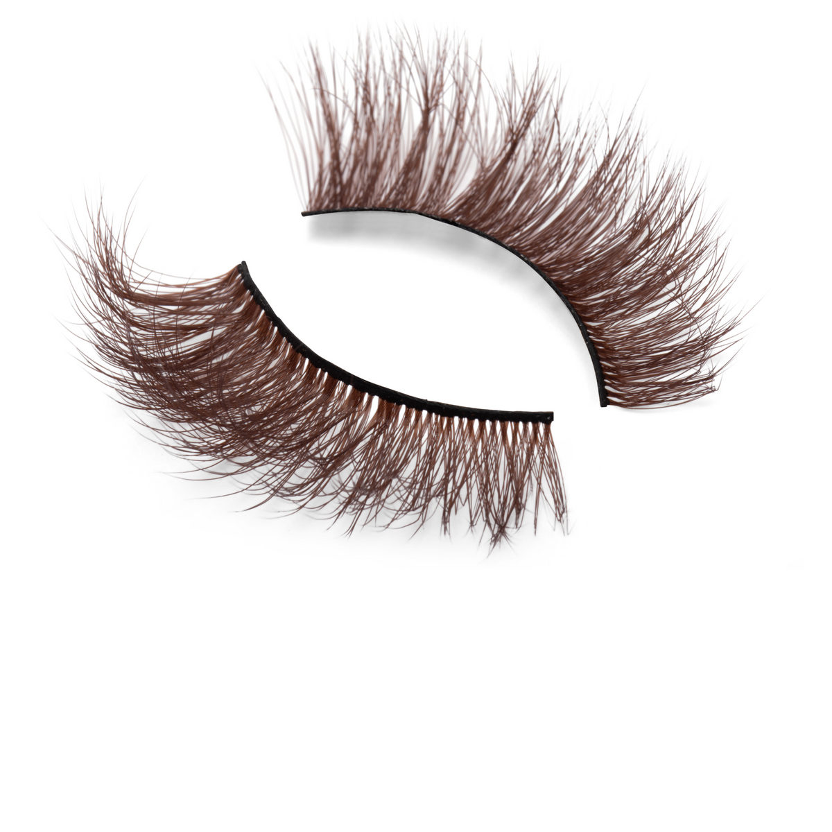 Cocoa Bambi 18mm Strip Lash Extensions – Brown Lash'd Beauty